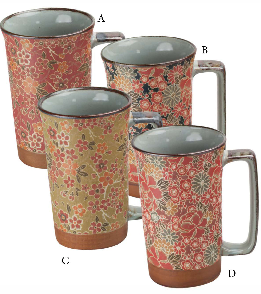 Large Japanese porcelain mug - 400ml – un air de thé
