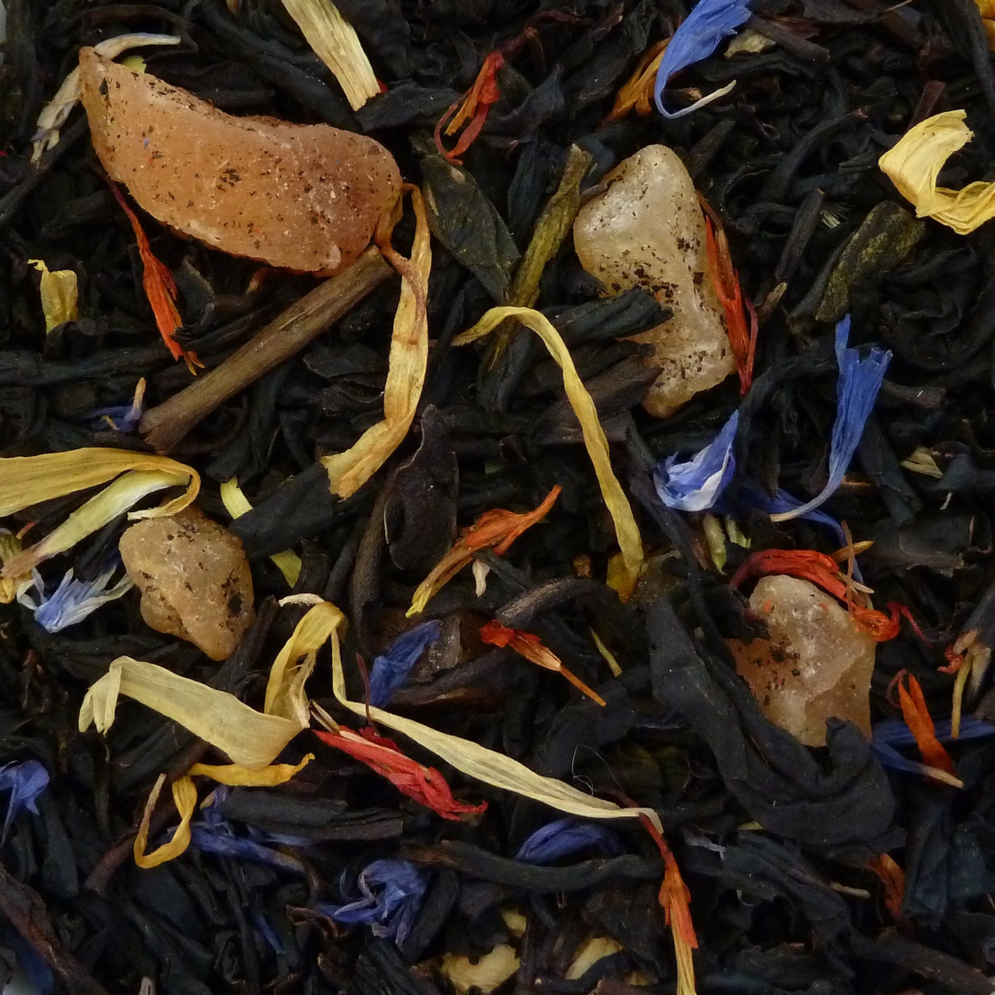 Thé noir fruits rouges, fruits exotiques, épices, jasmin - Don Juan ...